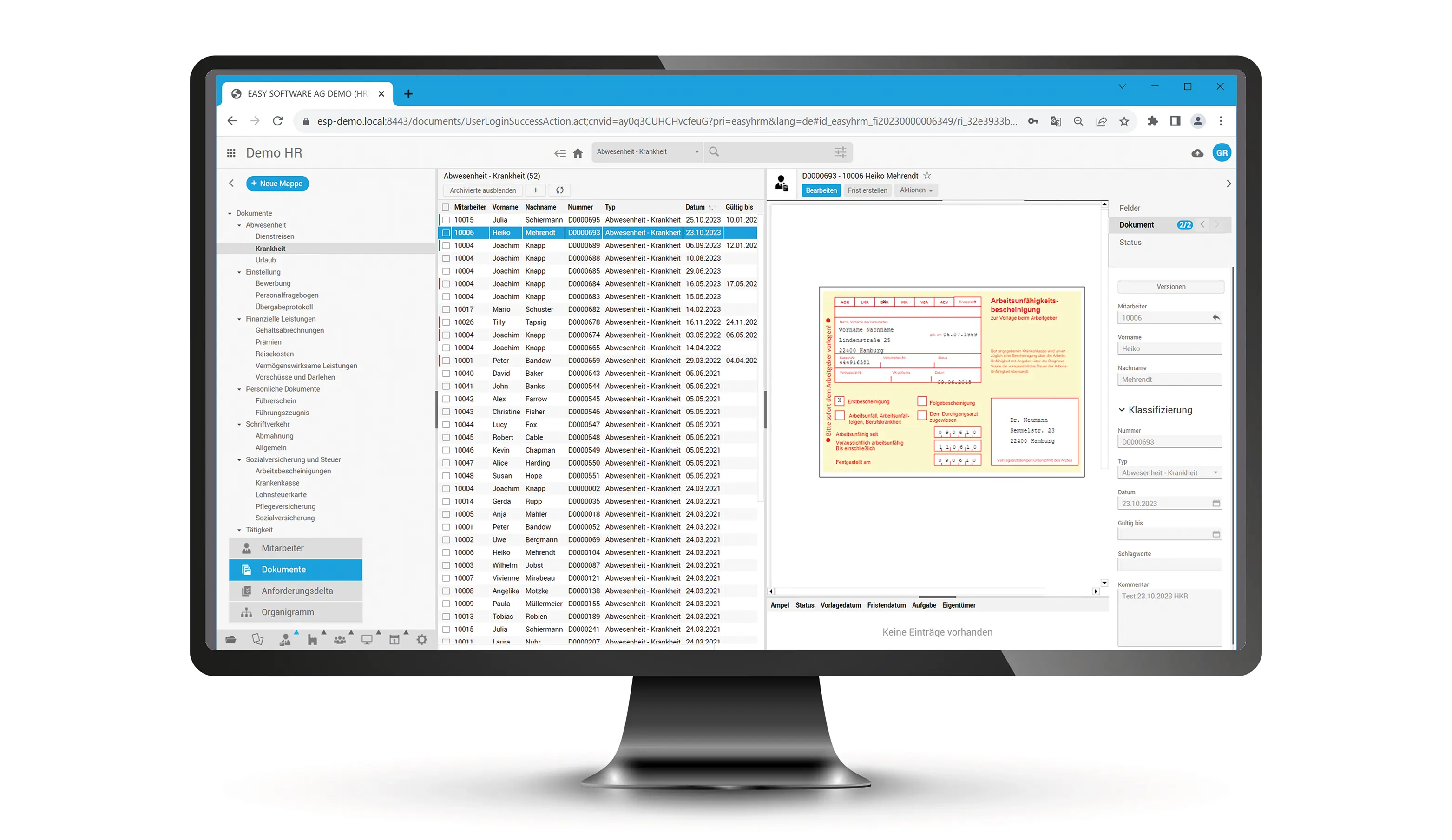 Digitale Personalakte | Software für die Personalverwaltung